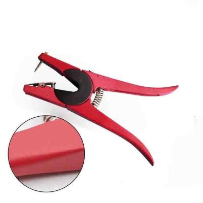 China Durable Ear Tag Applicator Pliers Suitable for Cattle Sheep Pig Cow Goat Livestock Ear Tagger Metal Tool for sale