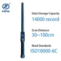 China Reading Distance 30 to 100cm Rfid Animal Reader Scanner Bluetooth Livestock Rfid Stick Reader Operation System All for sale