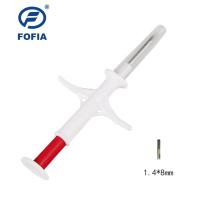 China RFID Communication Interface Animal Tracking Microchip European Glasstag Providing 10cm Read Range Suitable for Dogs for sale