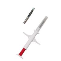 China RFID FDX-B 1342khz Animal Glass Tube Syringe Microchip Injector 2125x12mm ICAR Non Shared Code Pet Tracking Instrument for sale