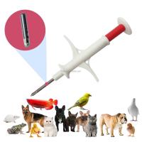 China PP Injection Material Nano Chip Pet Dogs Cat 125mm RFID Glass Tag 7mm 1342KHz ISO117845 FDXB Microchip with IP67 Standard for sale