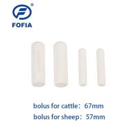 China White Reticuloruminal Function Cattle Rumen Bolus Wireless Smart PH Measurements Temperature Sensor Chip ISO11784 5 FDX B for sale