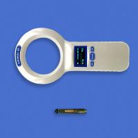 China OLED Screen RFID Handheld Reader 1000 Records Data Storage 3 AA Power Supply for sale