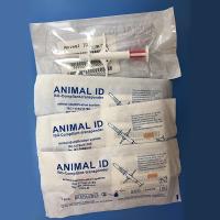China Unshared ICAR Code FDX - B Animal ID Microchip Packed In Sterile Bag Separately for sale