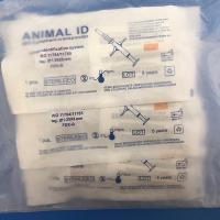 China Anti Collision Standard ISO11784 / 5 ISO Transponder Microchip 134.2Khz 1.25 * 8mm Tags for sale