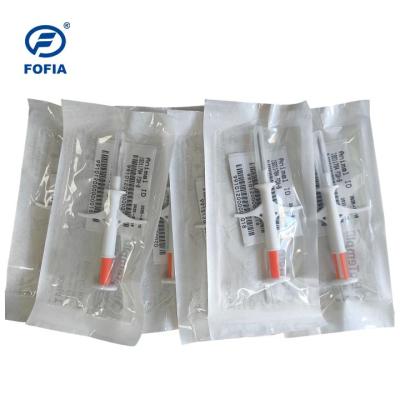 China Real-time Monitoring 2-in-1 Identification & Temperature Microchip for Zoo Animals HT003 for sale
