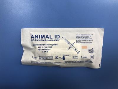 China 1.4mm * 8mm LF Microchip Electronic Tag Pet ID Management With 10 Years Guarantee for sale