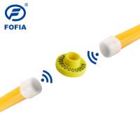 China ICAR Certified RFID Ear Tag with TPU Material and 134.2kHz Frequency for Sheep and Goat Management for sale