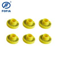 China ICAR Certified RFID Ear Tag with TPU Material and 134.2kHz Frequency for Sheep and Goat Management for sale