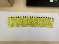 China High-Temperature Resistant Anti-Shedding RFID Intergrate Electronic Ear Tag For Sheep With TPU Material And Built-in RFID Chip for sale