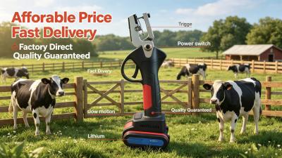 China Durable Electric Ear Tag Applicator Designed to Simplify Livestock Management and Improve Tagging Speed for Farm Animals for sale