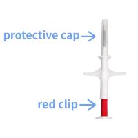 China High-Precision Mini Animal Microchip Syringe for Small Dogs and Cats ZS007 for sale