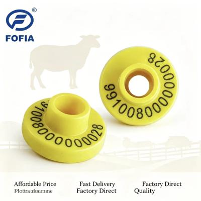 China Durable Electronic Ear Tags for Cattle Livestock Identification and Monitoring with  TPU Material for Farm Management for sale