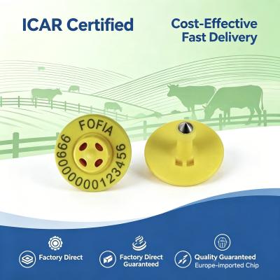 China Electronic Ear Tags for Livestock Identification Durable TPU Tags Supporting Cattle Tracking and Monitoring for Farm Management for sale