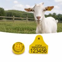 China Frequency 134.2KHz Livestock Identification Tags Ensuring Validity More Than 5 Years Suitable for and Livestock Monitoring for sale