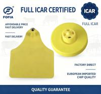 China Electronic Ear Tags ICAR certified durable TPU design for livestock tracking and comprehensive cattle management systems for sale