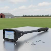 China Long Diastance Professional Livestock RFID Tag Stick Reader PT290 With OLED Display Data Storage For ID Chip Reading  UHF/LF for sale