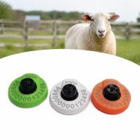 China TPU cow ear tags HDX compliance standards lightweight strong tags engineered for cattle tracking and farm record keeping for sale