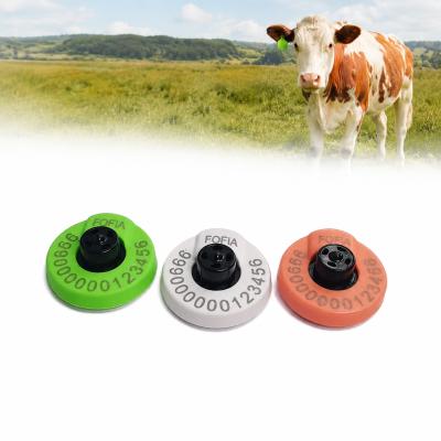 China Tension 350N Electronic Ear Tags with FULL ICAR Certification Ensuring Livestock Identification and Farm Operation Efficiency for sale