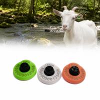 China Farms 7.5 grams cattle ear tags manufactured for secure attachment reducing tag loss during cattle movement and handling for sale