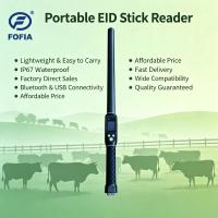 China RFID Stick Reader with OLED Screen 3 Button User Interface and Built In Buzzer for Easy Operation in Livestock Management for sale