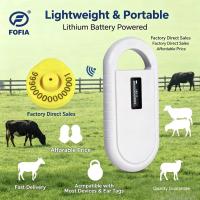 China Animal Microchip Scanner supporting microchip and temperature data reading compatible with HT001 series temperature chips for sale