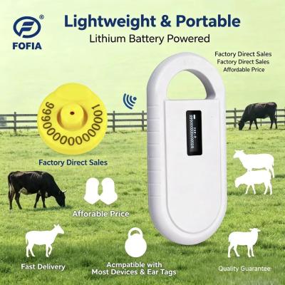 China Animal Microchip Scanner supporting microchip and temperature data reading compatible with HT001 series temperature chips for sale