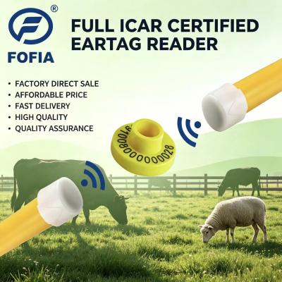 China ICAR Certified Electronic Ear Tags for Livestock Providing Identification and Monitoring Solutions for Farm Management for sale