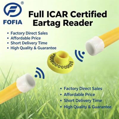 China FULL ICAR Certified Durable Electronic Ear Tags TPU  for Livestock Identification and Tracking Supporting Farm Management for sale