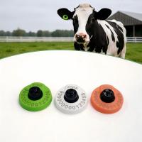China 22cm Reading Distance RFID Electronic Ear Tags with ISO11784/5 FDX-B R/W Standard | Waterproof 350N Livestock Identification for sale