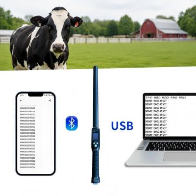 China PT290 LF RFID stick Reader | 134.2KHz Bluetooth Handheld Scanner With Protocol ISO11784/5 FDX-B And HDX USB Bluetooth Interface for sale