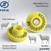 China ICAR Certified TPU Electronic Ear Tags for Livestock with ISO 11784/11785 Compliance for sale