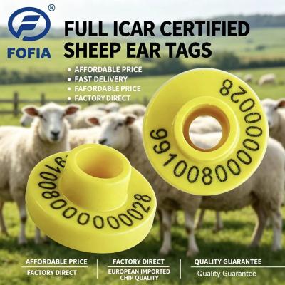 China Flexible Sheep Ear Tags Easy to Apply and Remove Suitable for Various Sheep Breeds and Sizes in Agricultural Settings for sale