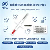 China ICAR Certified Sterilized Syringe Identification Microchip With ISO11784/5 FDX-B Standard And EO Gas Sterilization For Animals for sale
