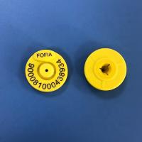 China New Long Range Waterproof RFID LF Electronic Ear Tag with 1-Year Warranty for Cattle Pig Goat Livestock Tracking-Fofia ET907 for sale