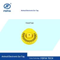 China New FDX Low-Frequency Electronic Ear Tag RFID Animal Tag Full-Duplex Pig Cattle Open/Closed Mouth Livestock Identification for sale