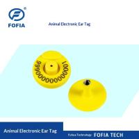 China New FDX Low-Frequency Electronic Ear Tag RFID Animal Tag Full-Duplex Pig Cattle Open/Closed Mouth Livestock Identification for sale
