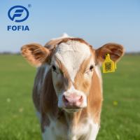 China New T921 Animal Ear Tag Yellow Goat High Quality RFID TPU Ear Tags for Farm Use Cattle for sale