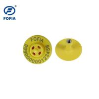 China Security Goat 134.2KHz Livestock Ear Tag Rfid Animal for sale