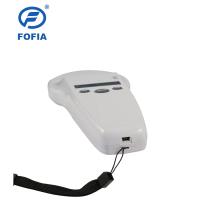 China Durable RFID Handheld Reader with 128x32 OLED Screen USB for Plastic Long-Range Solution for Pet and Farm & Ranch Use for sale