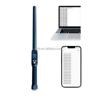 China Durable Waterproof Long Range 134.2kHz RFID Ear Tag Reader ISO11784/5 Protocol 30-100cm Reading Distance PVC for sale