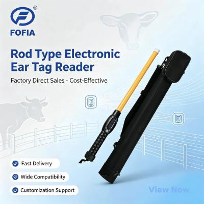 China FOFIA PT280 RFID Stick Reader Handheld Multifunctional 128x32 OLED Screen 10-20m Reading Distance USB For ISO 11784/5 for sale