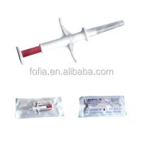 China Fofia 2026 New Hot Selling RFID 134.2kHz PP Material Animal ID Microchip Waterproof Farm Use Pet Injection 1.5 Year RFID Ear Tag for sale