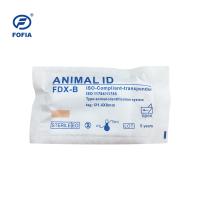 China ICAR Certificated Fofia 2026 New Hot Selling RFID 134.2kHz Dog Animal ID Microchip Split Type Plastic ZS008 Waterproof for Pet for sale