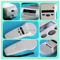China FOFIA Durable White RFID Handheld Reader with 128x32 OLED Screen and ISO11784/5 Protocol for 10-20 cm Reading Distance for sale