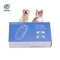 China Fofia Handheld Plastic Animal Microchip RFID Card Reader PT160 134.2kHz OLED Screen USB Lithium Battery CE Certified ISO for sale