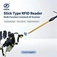 China Waterproof PT280 RFID Reader 134.2kHz PVC Plastic NLIS Australia ICAR Approved Cattle ID USB ISO 11784/5 Wiegand RS232 for sale