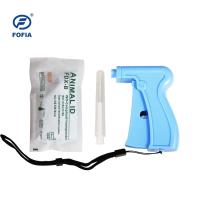 China Fofia RFID 134.2kHz ICAR Certified Split Type Animal ID Microchip 2.12*12mm Model ZS005 Blue Waterproof Material New 1.5 Year for sale