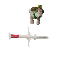 China 2026 Hot Selling Edition New RFID 134.2kHz Integrated Fofia Animal Implantable Microchip White ZS009 Model Waterproof 3-Year for sale