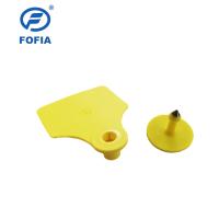 China Durable Waterproof ICAR Fofia T904 +T901 Animal Ear Tag Chip RFID TPU Laser Coding 3 Year Warranty Cattle Tracking for sale